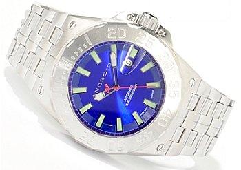 Divemaster Predator Watch, Blue Dial With Stainless Steel Bracelet